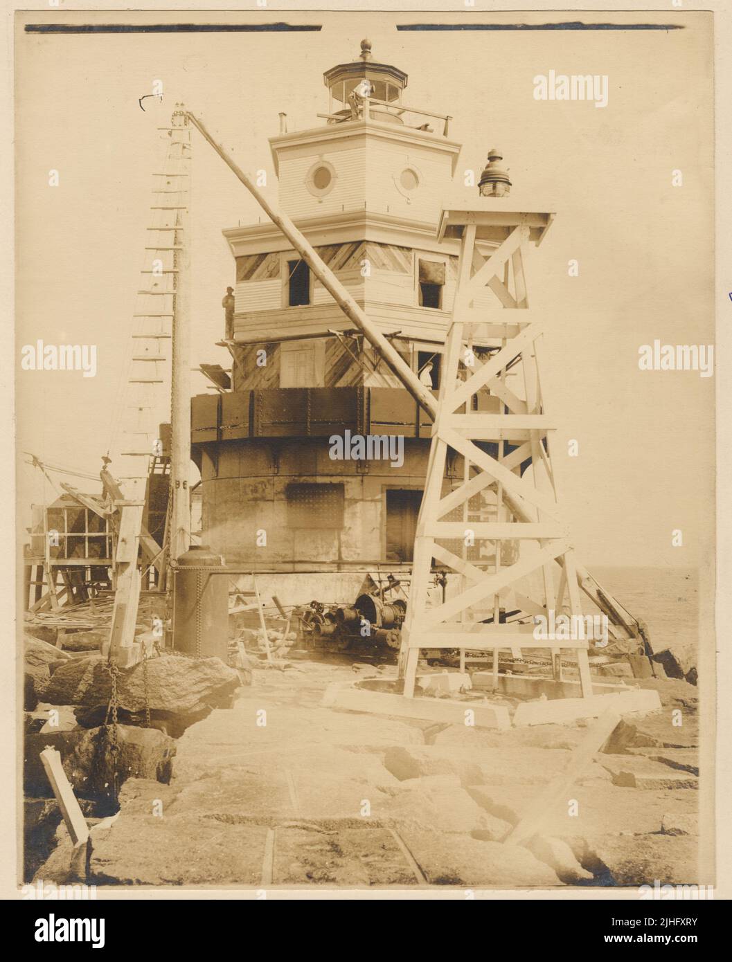 Delaware - Harbor of Refuge. Harbor of Refuge Light Station, Delaware ...