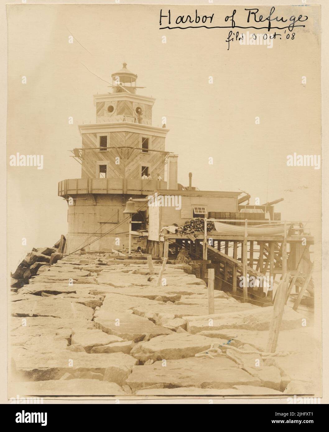 Delaware - Harbor of Refuge. Harbor of Refuge Light Station, Delaware ...