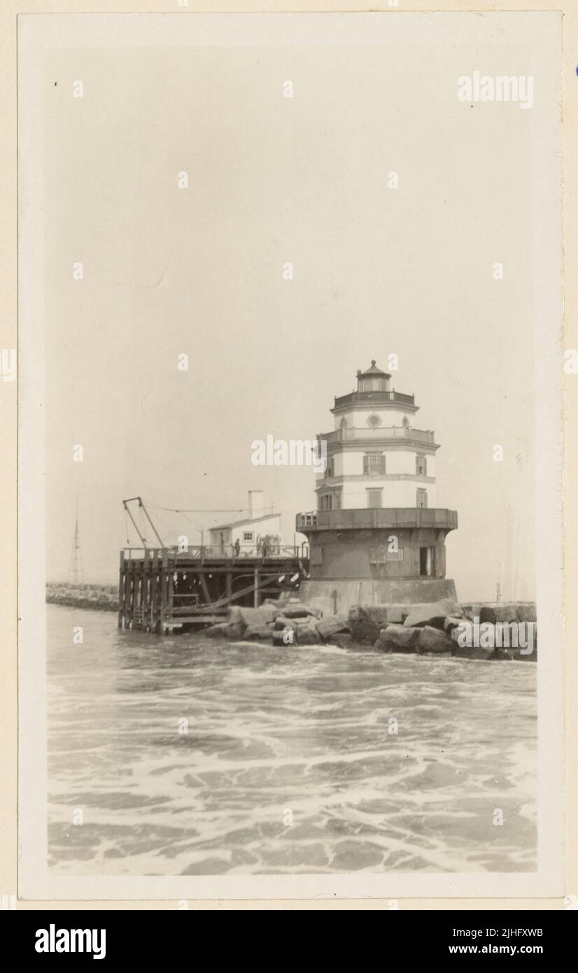 Delaware - Harbor of Refuge. Harbor of Refuge Light Station, Delaware ...
