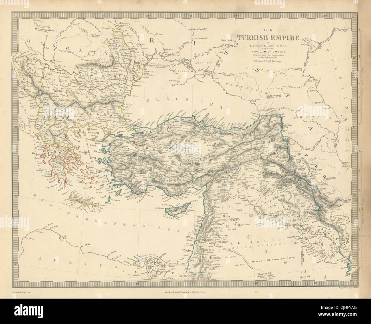 Ottoman empire map hi-res stock photography and images - Alamy