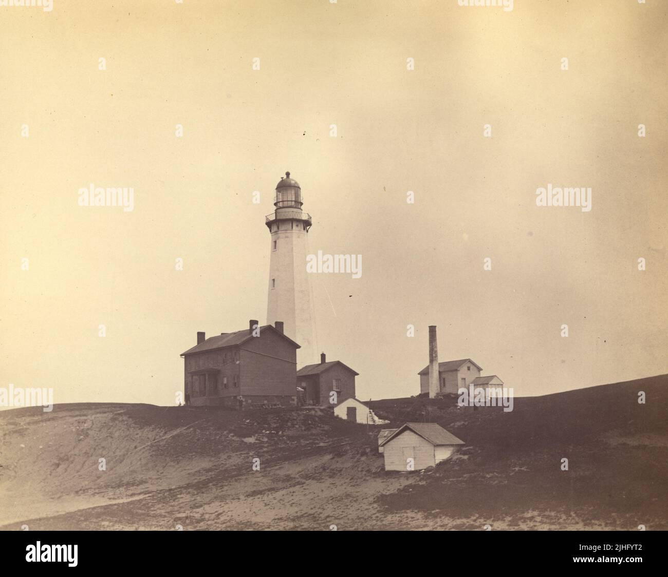 New York - Montauk. Montauk Point Light Station, New York Stock Photo ...