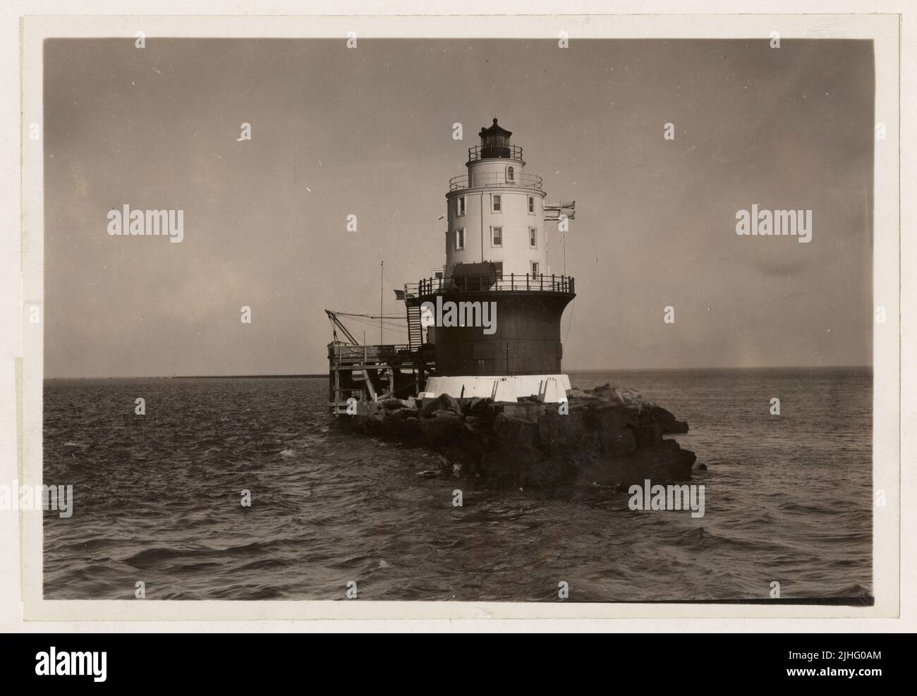 Delaware - Harbor of Refuge. Harbor of Refuge Light Station, Delaware ...