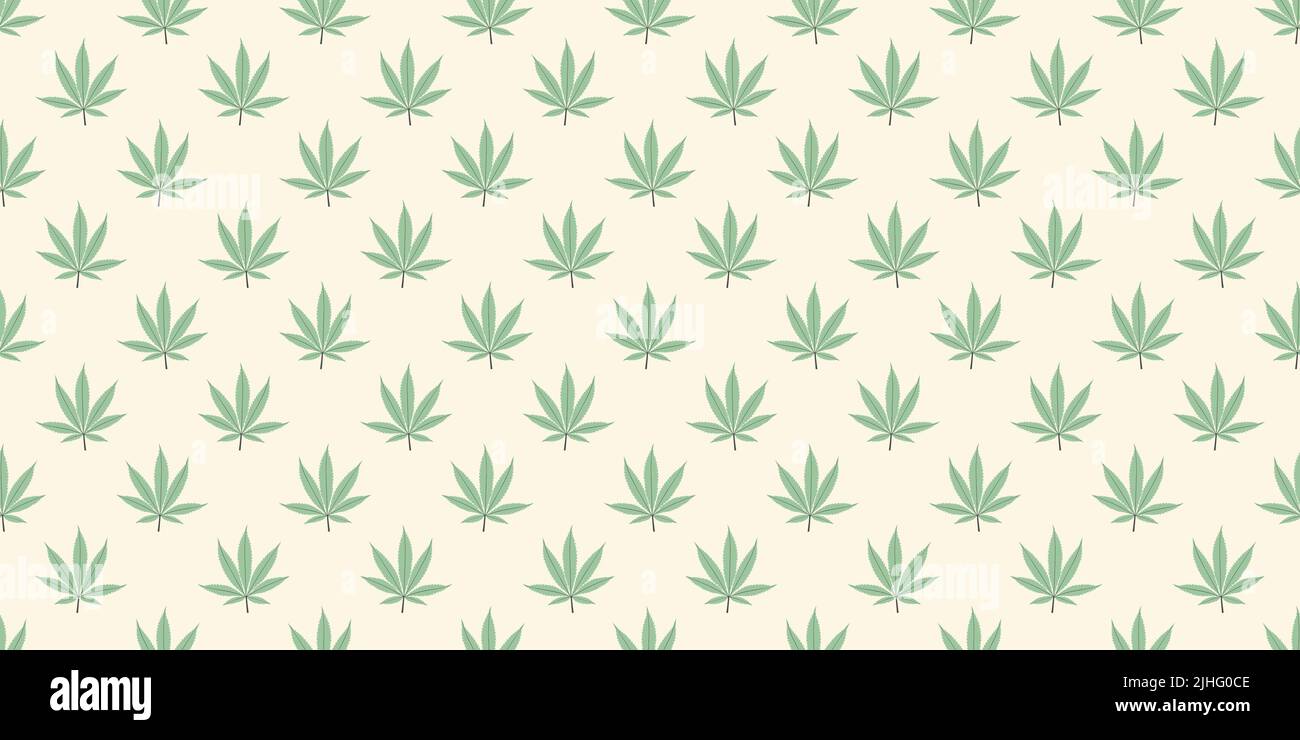 Seamless marijuana background with geometric leaves pattern Stock ...