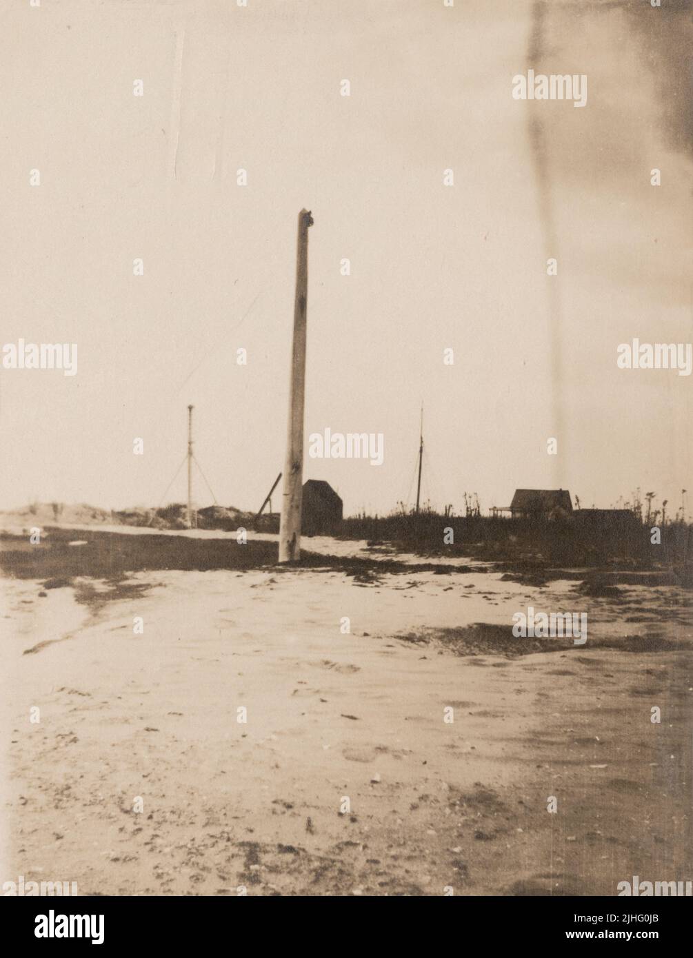 Delaware - St. Jones River. St. Jones River Range, Delaware. Rear ...