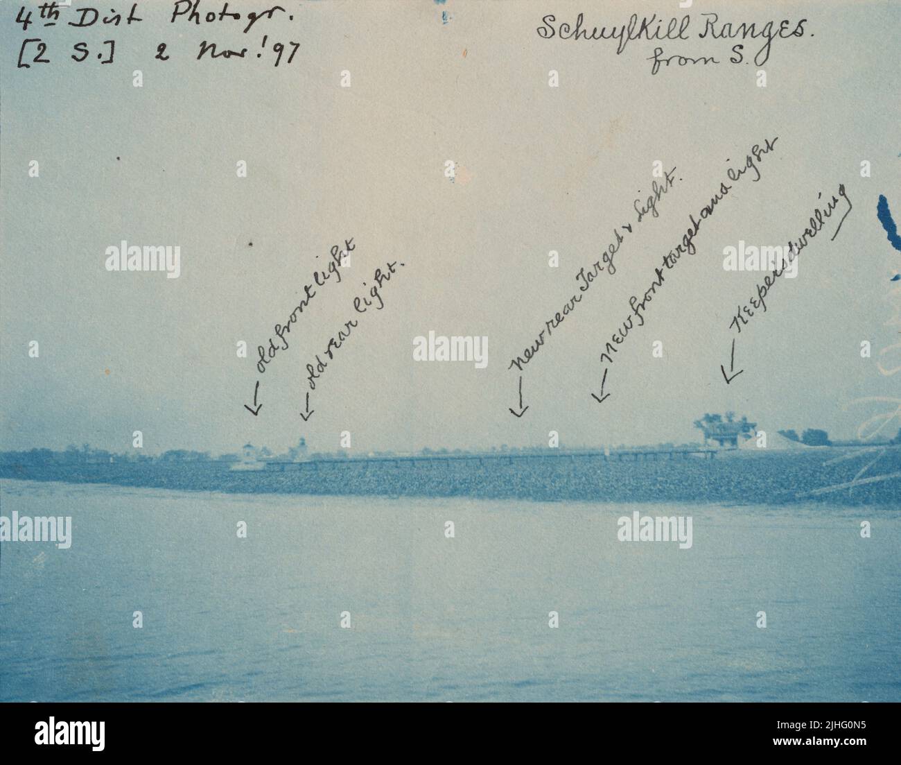 Delaware - Schuylkill. Schuylkill Range Lights, Pennsylvania ...