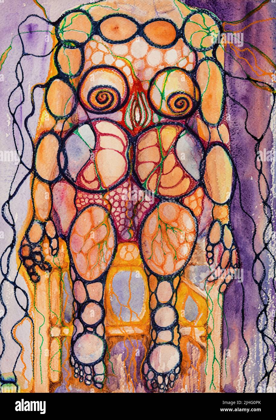 Wired body hi-res stock photography and images - Alamy