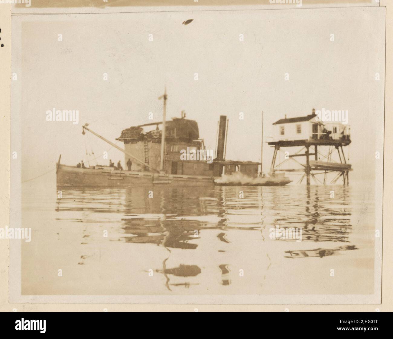 Virginia - Thimble Shoal. Thimble Shoal Light Station, Virginia. SW ...