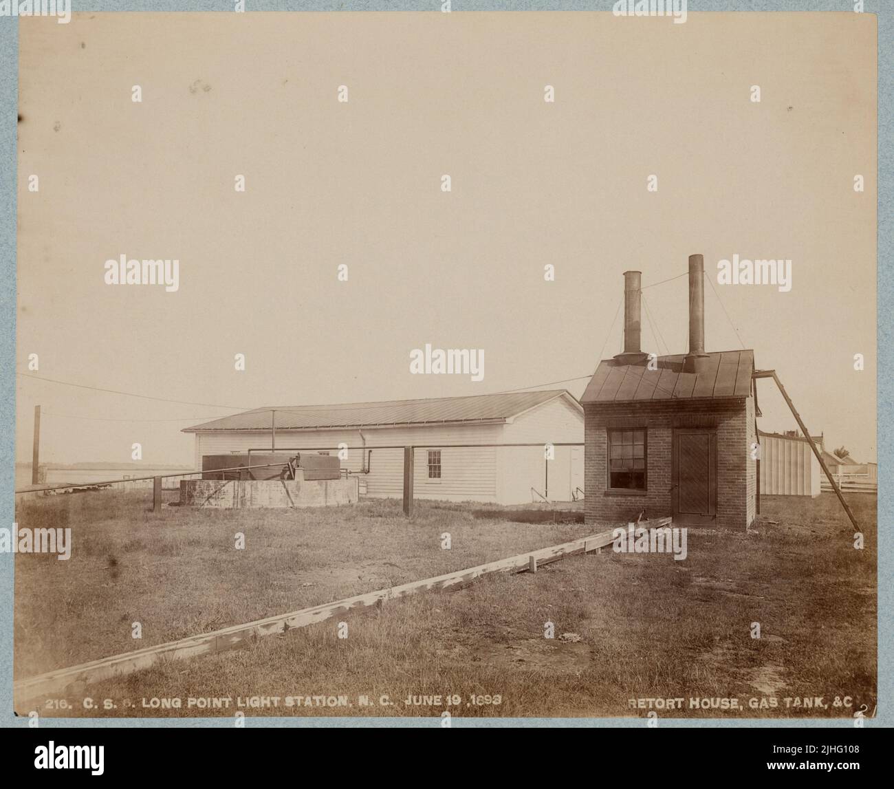 North Carolina - Long Point. Long Point Light Station, North Carolina ...
