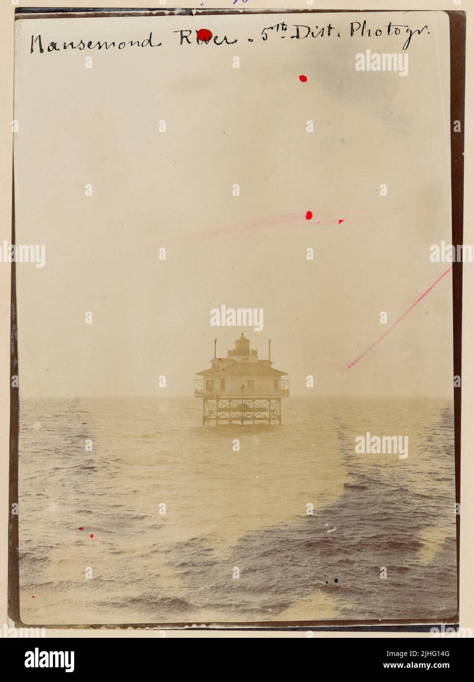 Virginia - Nansemond River. Nansemond River Light Station, Virginia ...