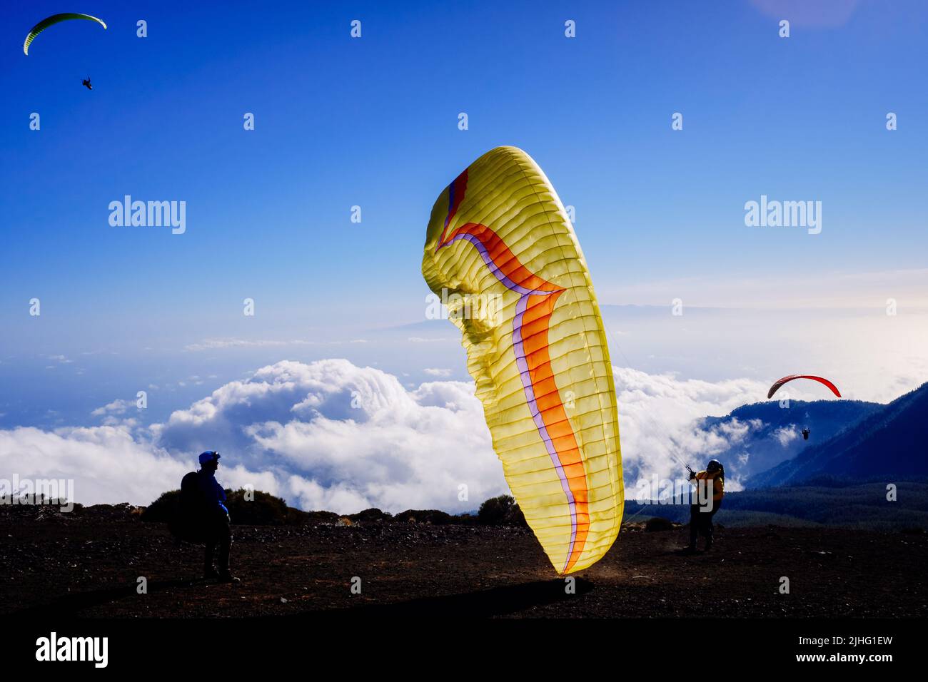 High-risk sports like parachute paragliding unleash adrenaline and ...