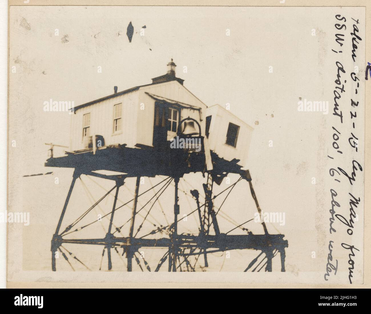 Virginia - Thimble Shoal. Thimble Shoal Light Station, Virginia. From ...