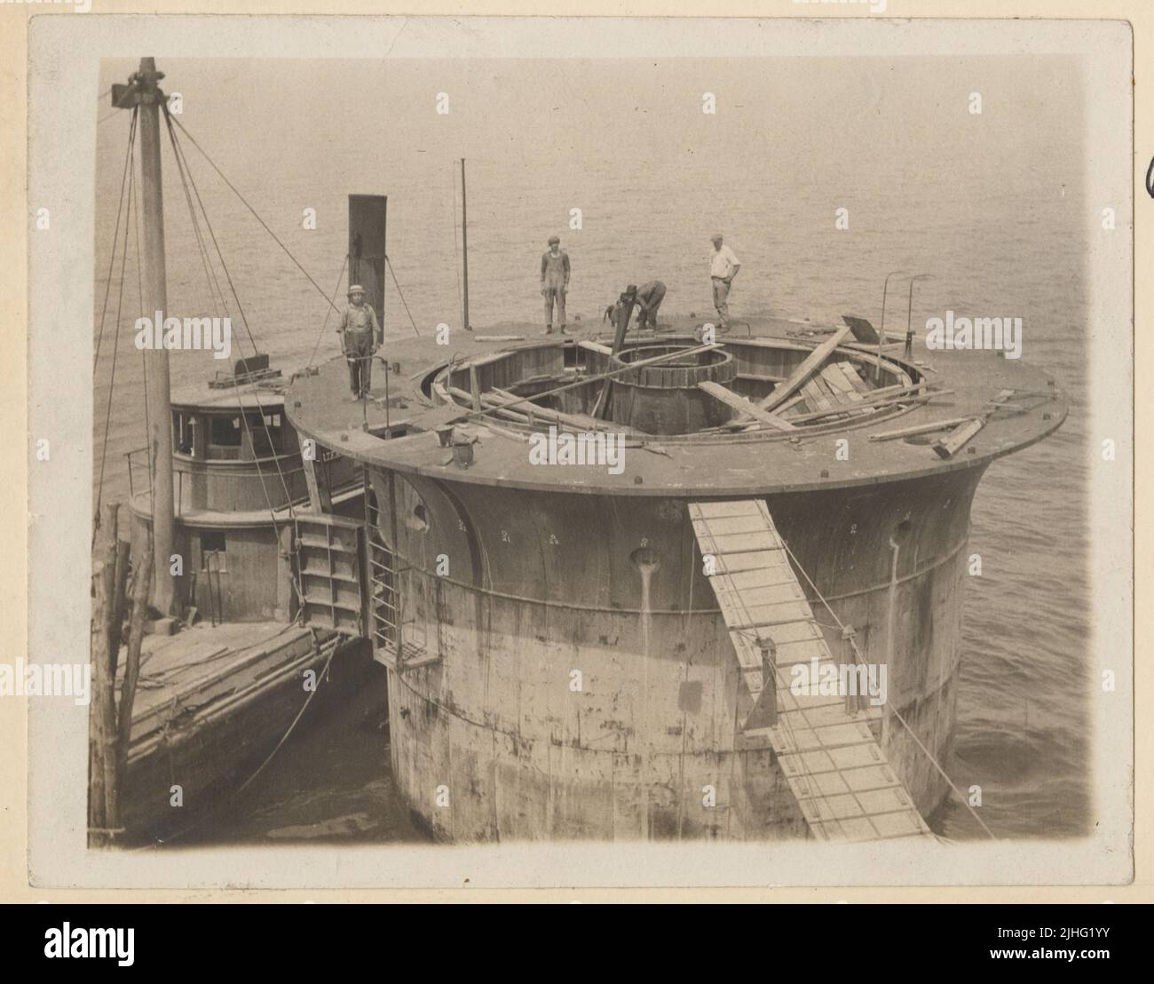 Virginia - Thimble Shoal. Thimble Shoal Light Station, Virginia. From ...