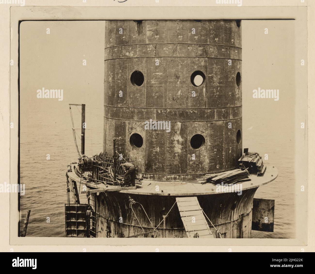 Virginia - Thimble Shoal. Thimble Shoal Light Station, Virginia. From ...
