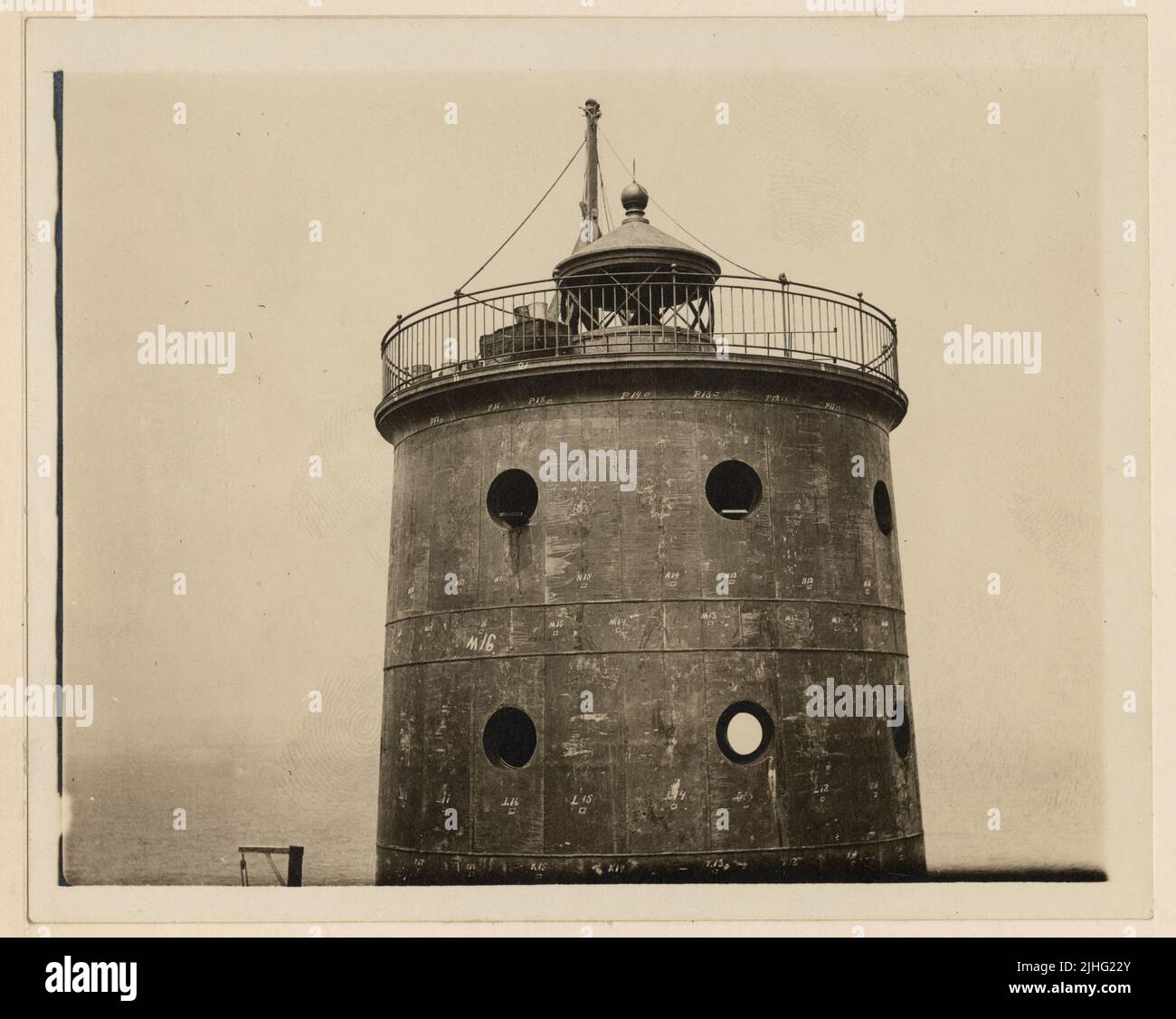 Virginia - Thimble Shoal. Thimble Shoal Light Station, Virginia. From ...