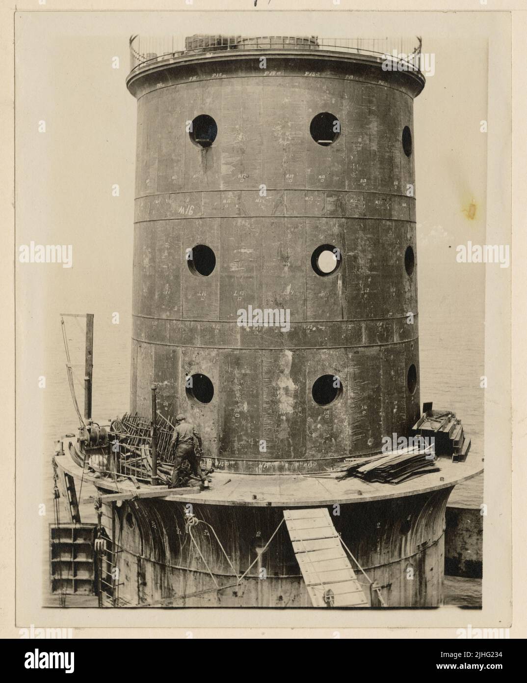 Virginia - Thimble Shoal. Thimble Shoal Light Station, Virginia. From ...