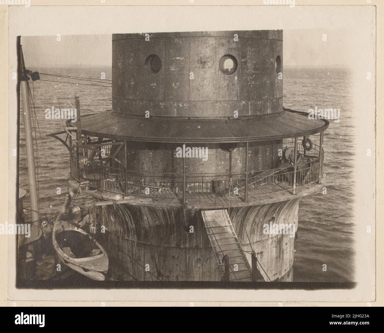 Virginia - Thimble Shoal. Thimble Shoal Light Station, Virginia. From ...