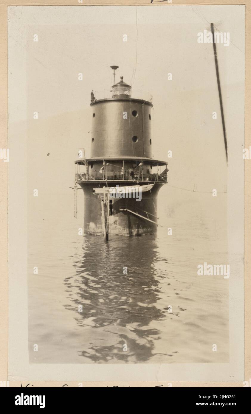 Virginia - Thimble Shoal. Thimble Shoal Light Station, Virginia. View ...