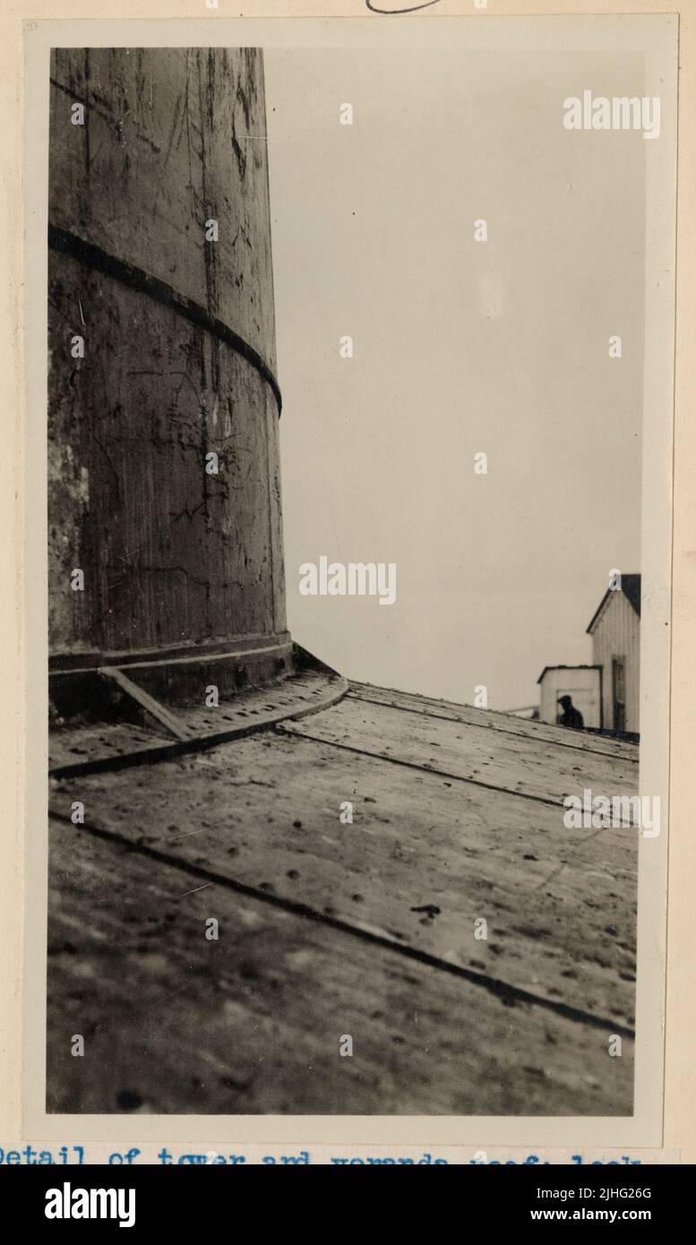 Virginia - Thimble Shoal. Thimble Shoal Light Station, Virginia. Detail ...