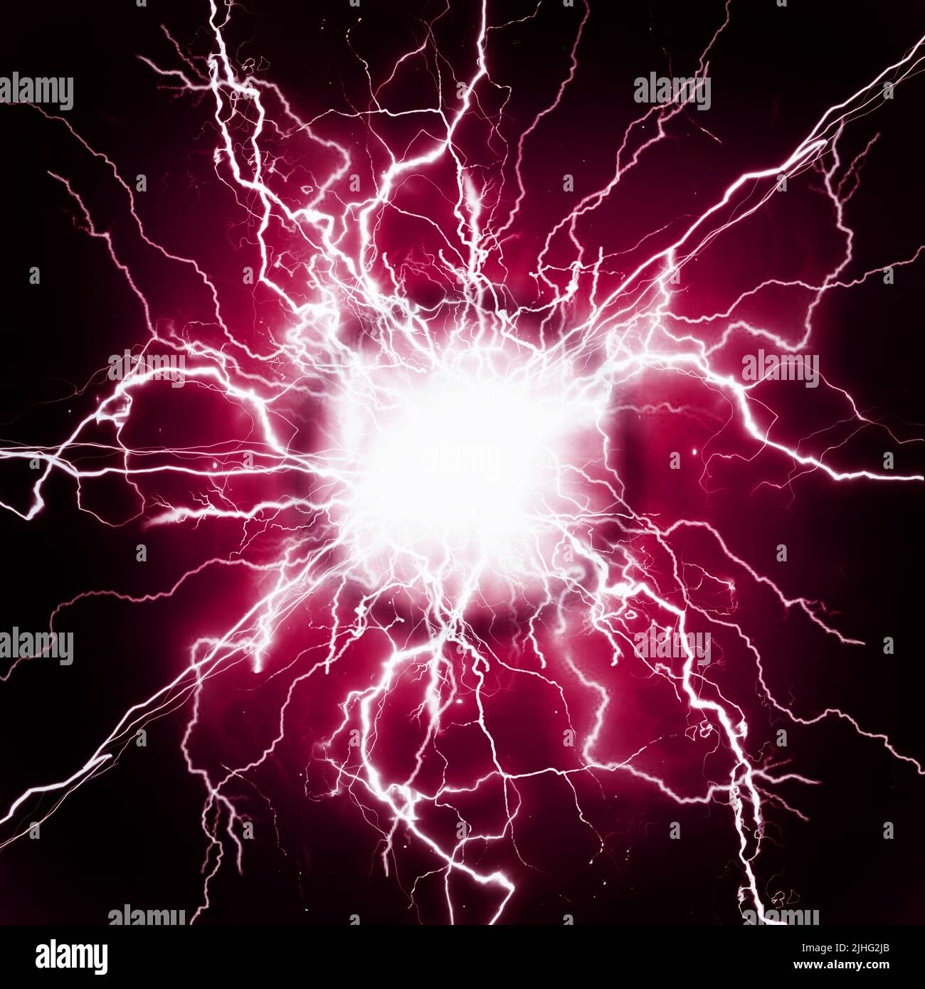 Plasma pure energy and power of red electrical electricity Stock Photo ...
