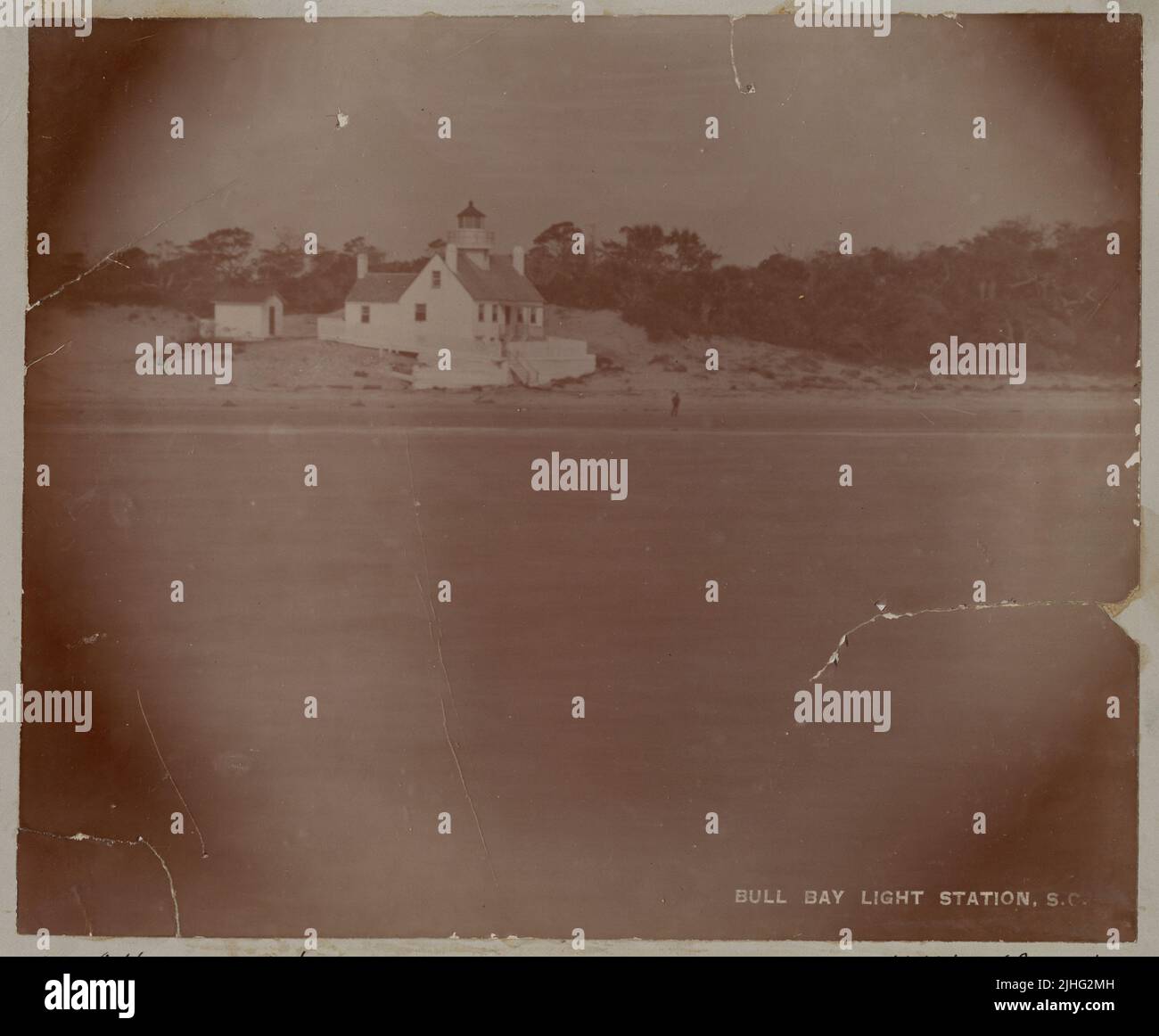 South Carolina - Bull Bay. Bull Bay Light Station, South Carolina. NW 1 ...