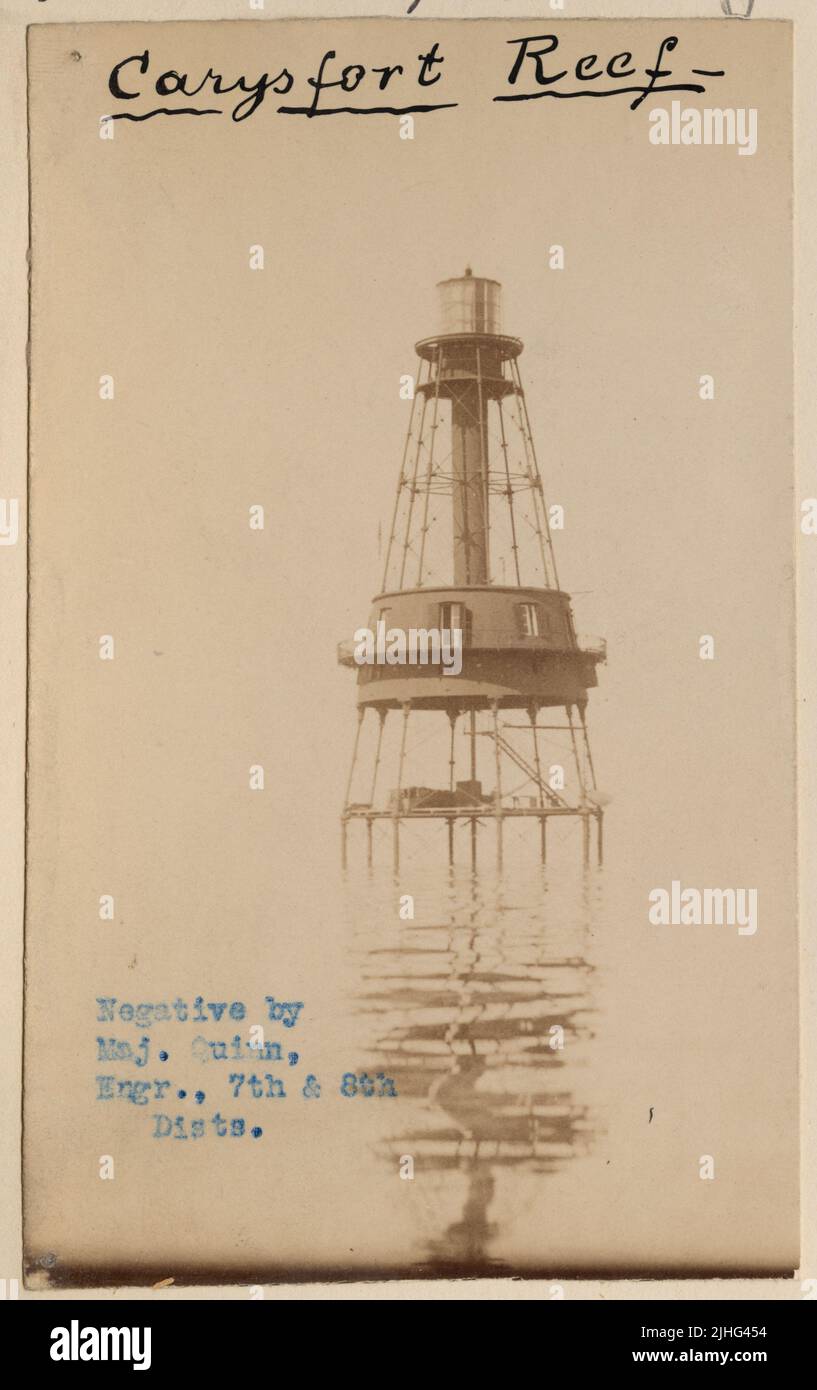Florida - Carysfort Reef. Carysfort Reef Light Station, Florida ...
