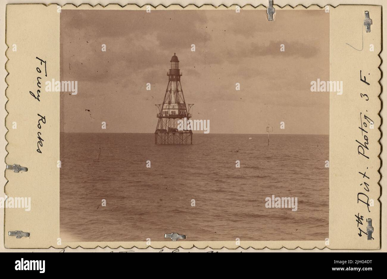 Fowey rocks lighthouse hi-res stock photography and images - Alamy