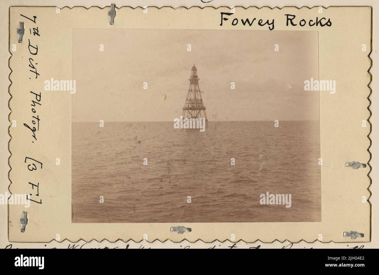 Florida - Fowey Rocks. Fowey Rocks Lights Station, Florida. Bearing ...