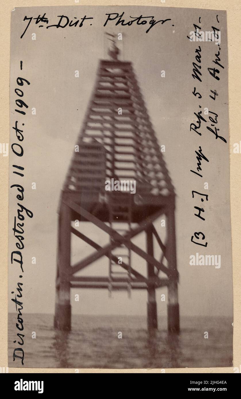 Florida - Hen & Chickens Shoal. Hen & Chickens Shoal Light Station ...