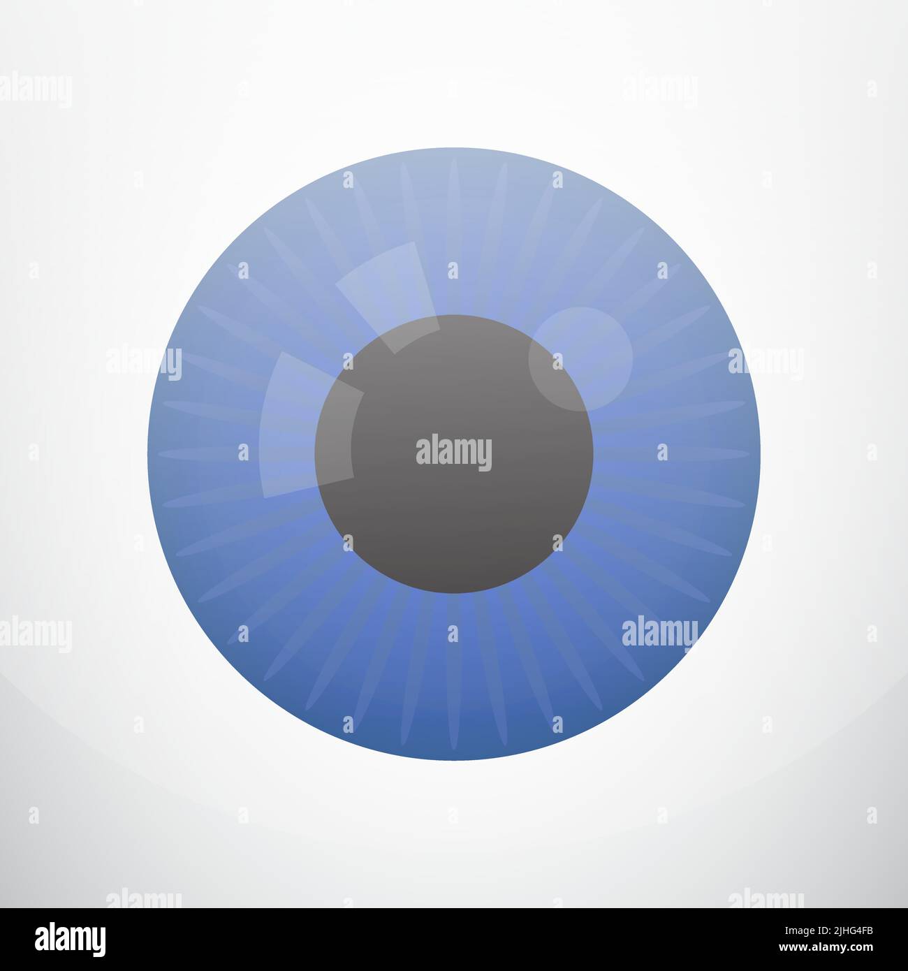 Human eye icon vector for medical app. Check your eyesight Stock Vector ...