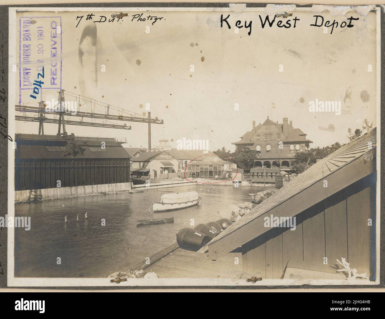 Florida - Key West Depot. Key West Depot, Florida Stock Photo - Alamy