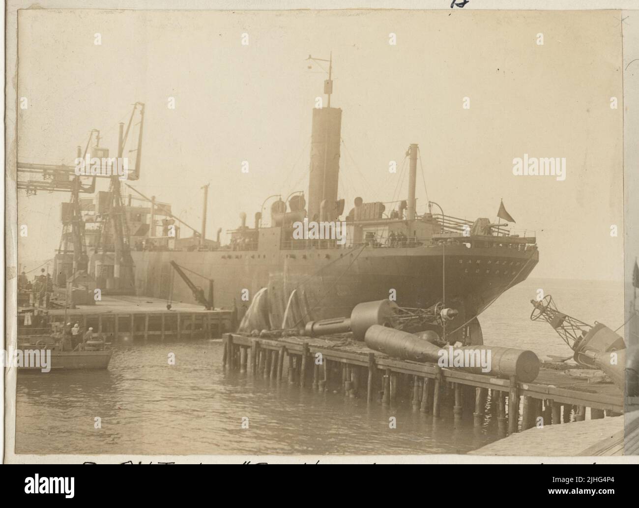Florida - Key West Depot. Key West Depot, Florida. Br. Oil Tanker "San ...