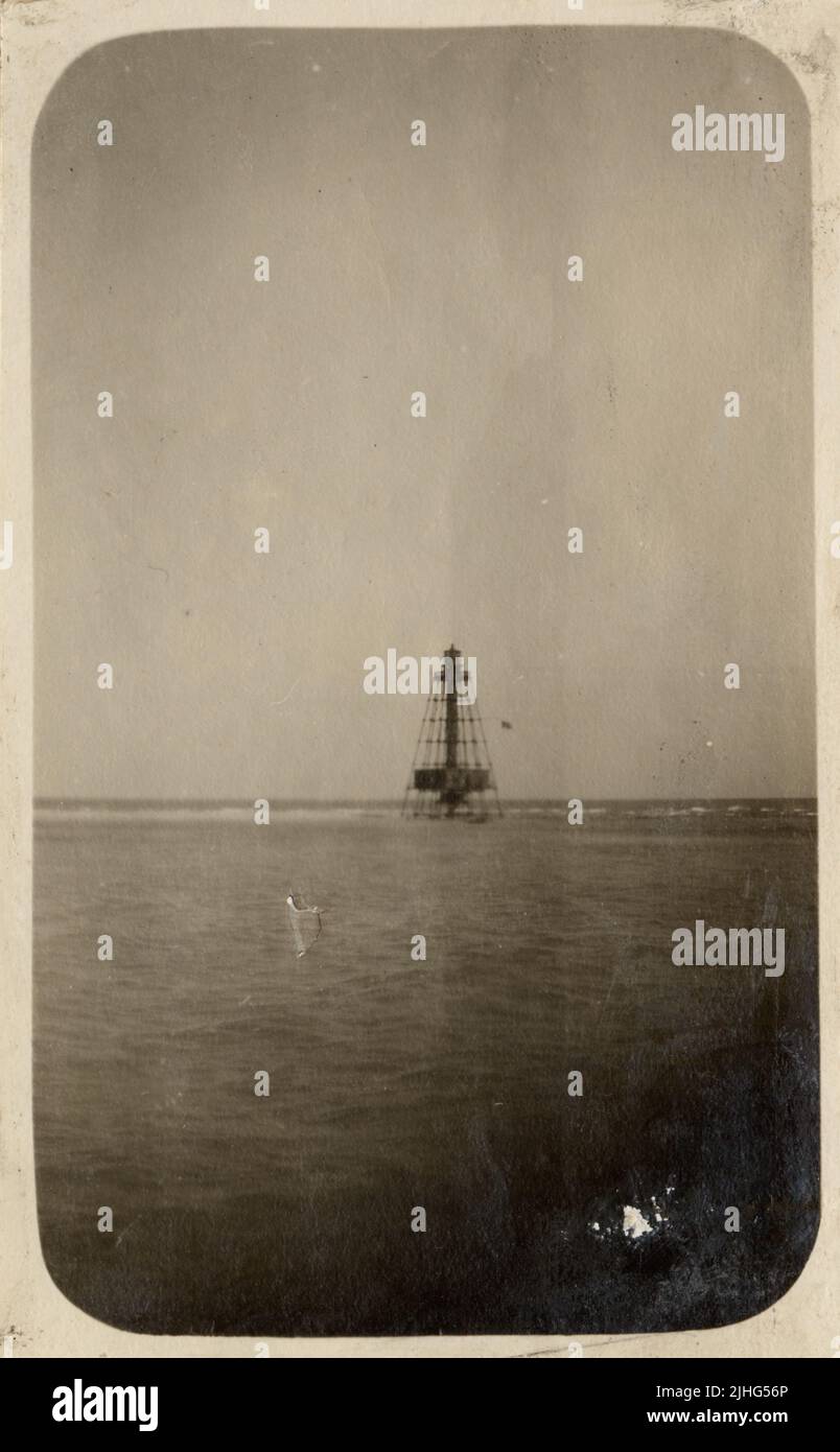 Florida - Sand Key. Sand Key Light Station, Florida Stock Photo - Alamy