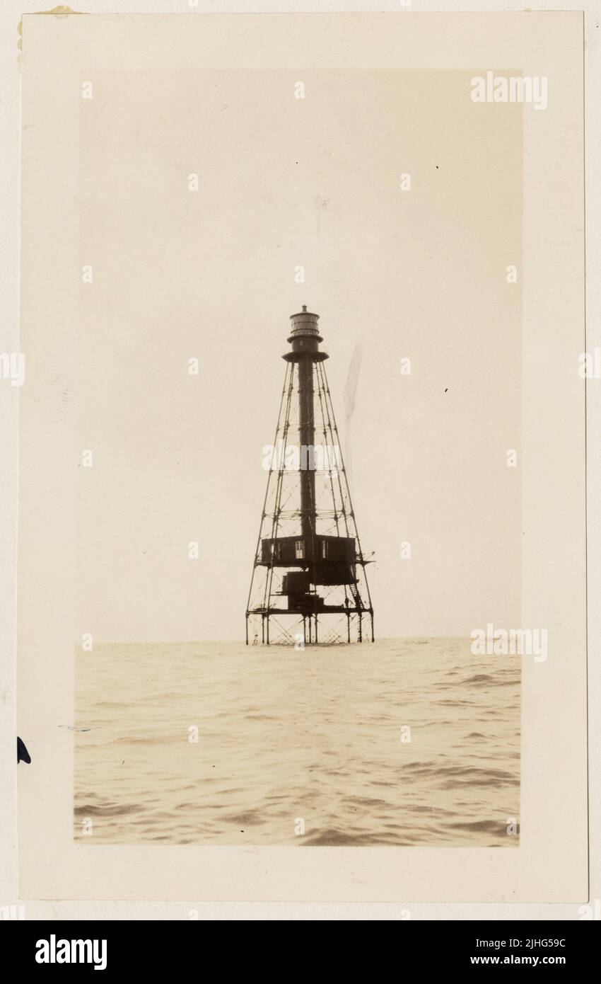 Sombrero key lighthouse florida hi-res stock photography and images - Alamy