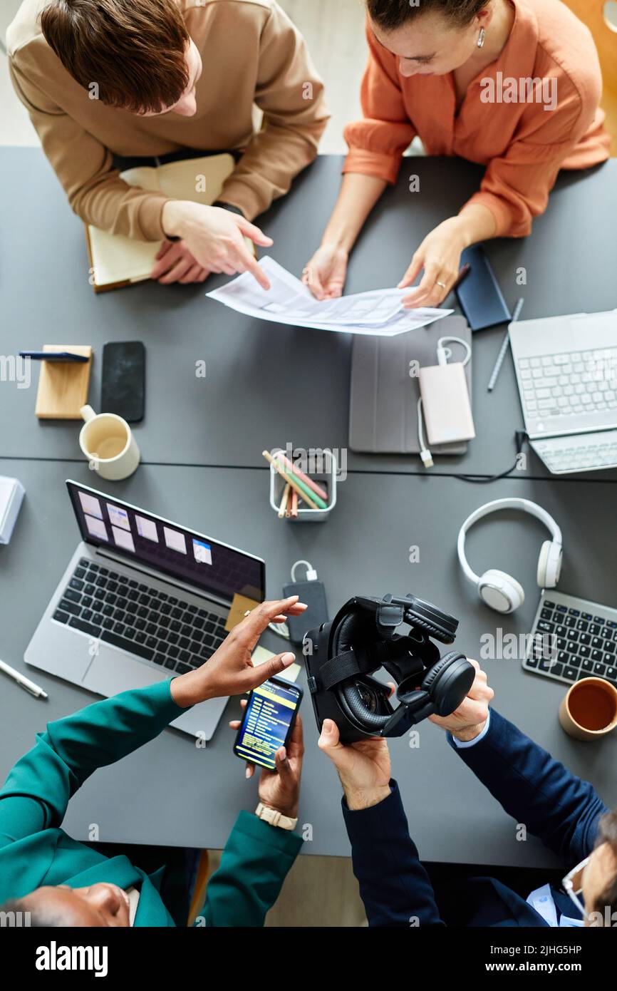 Business team developing new hi-res stock photography and images - Alamy