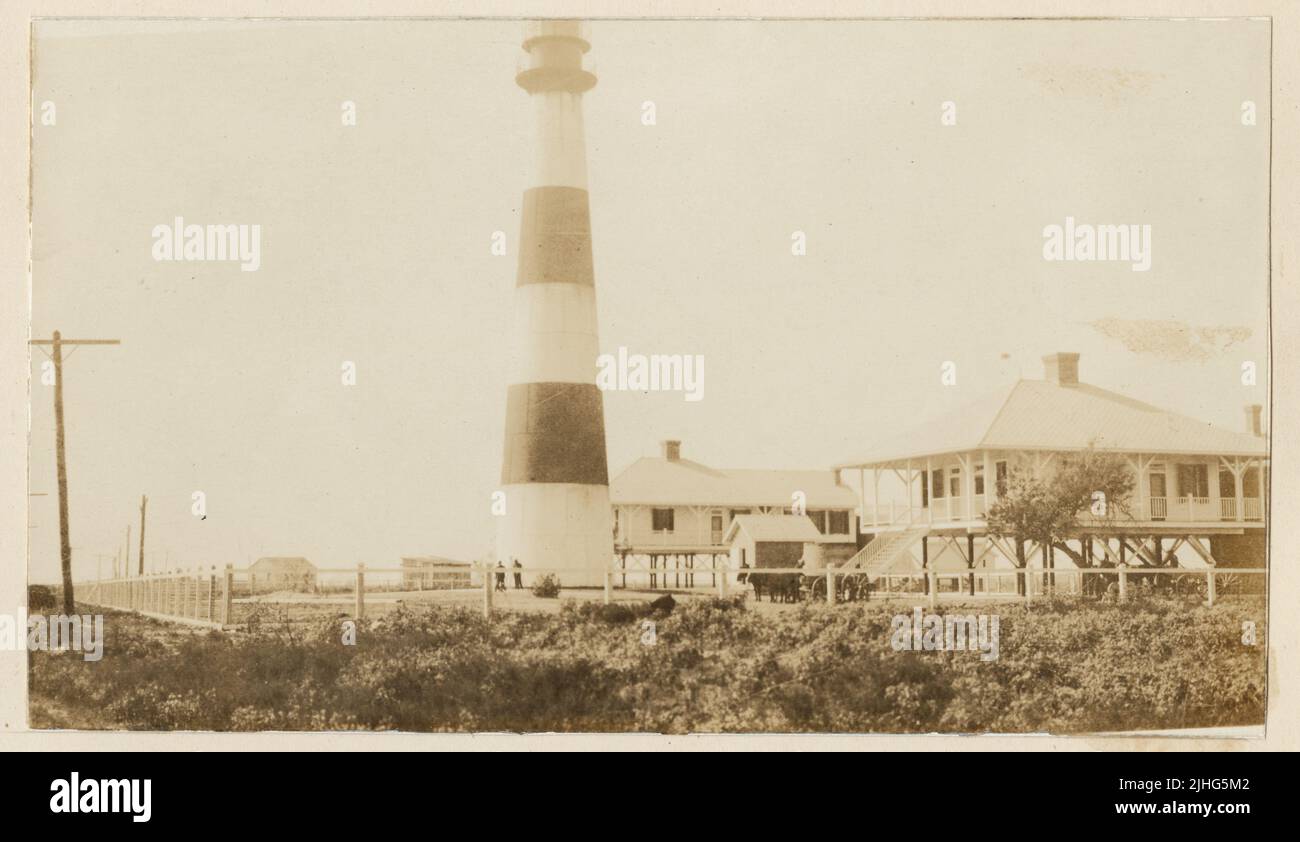 Point bolivar light historic lighthouse hi-res stock photography and ...