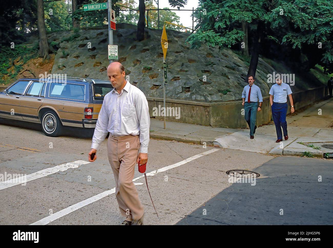 WASHINGTON DC - AUGUST 1989Felix Bloch (white shirt tan pants) a former ...