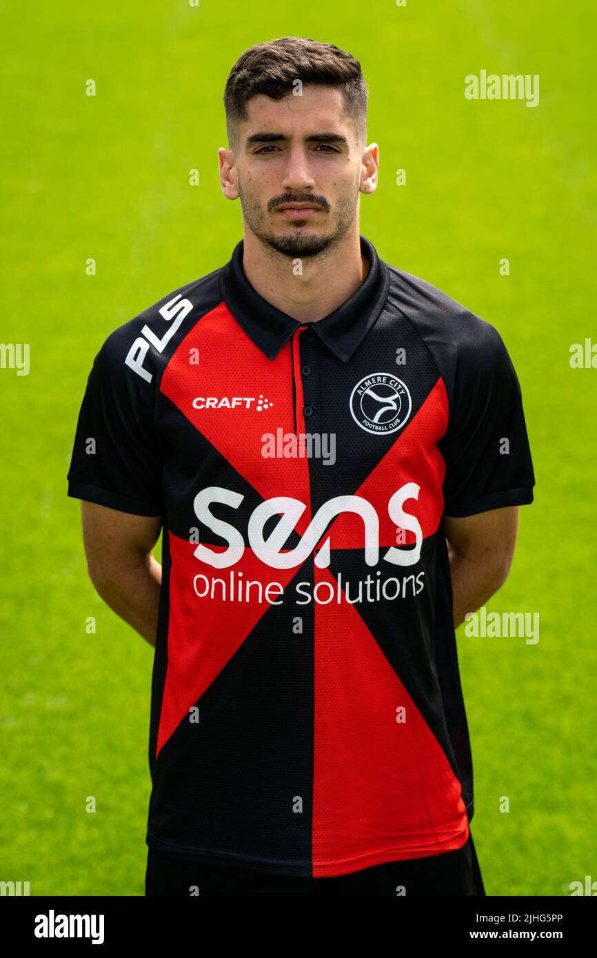 ALMERE, NETHERLANDS - JULY 14: Jose Pascual Alba Seva of Almere City FC ...