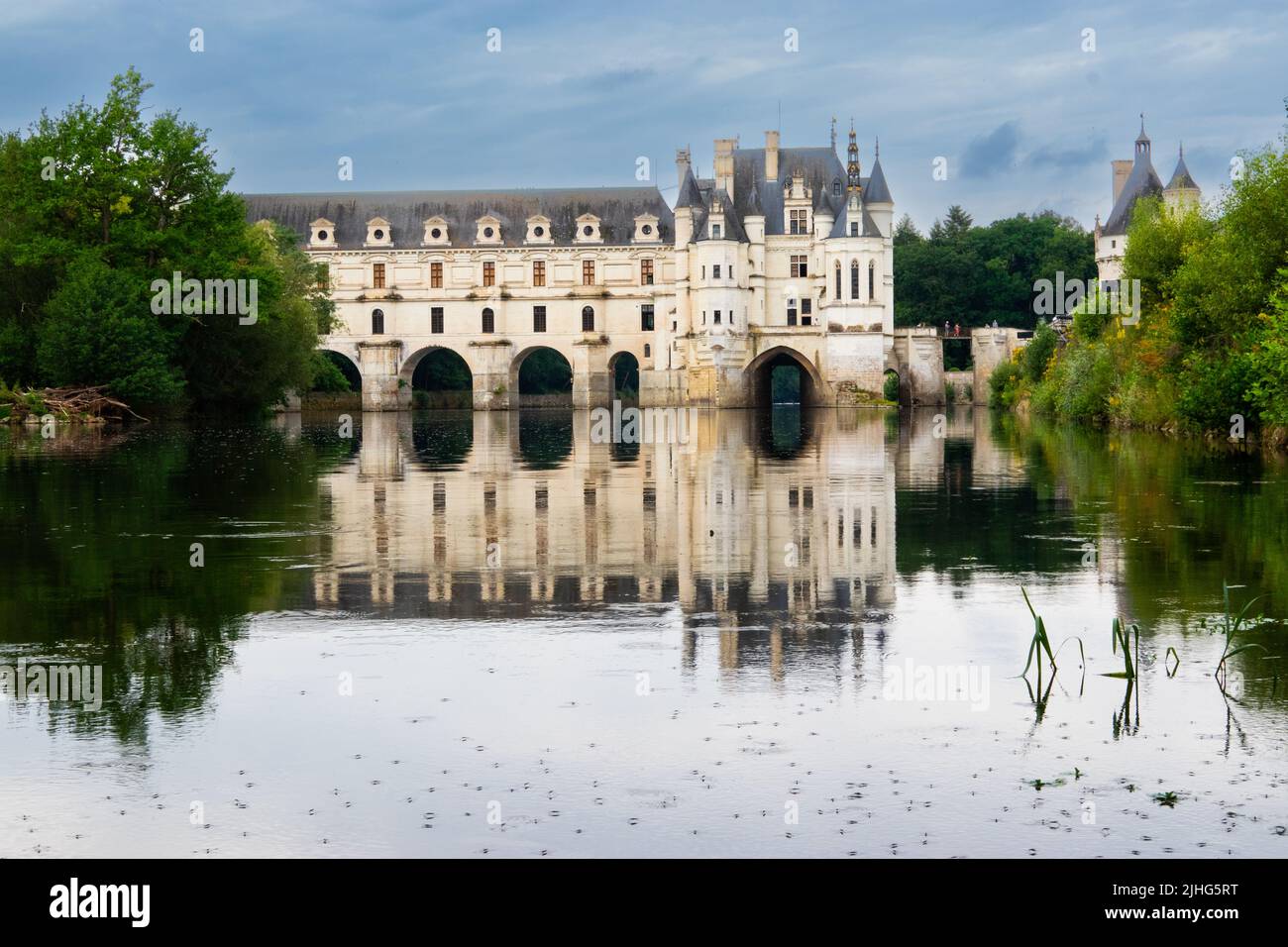 Chateau De Chenonceau Loire Valley France Stock Photo - Alamy