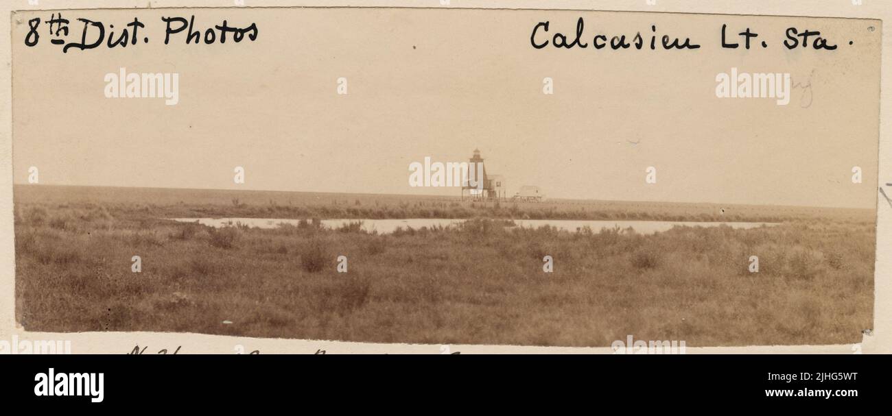 Louisiana - Calcasieu Range. Calcasieu Range Light Station, Louisiana ...