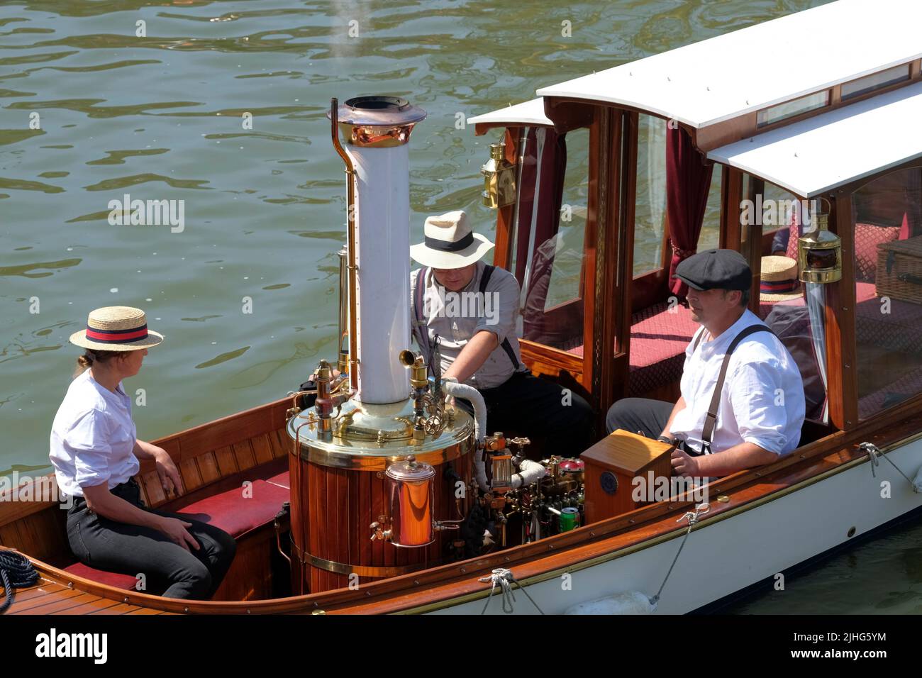 A steam yacht at Bristol Harbour festival Stock Photo - Alamy