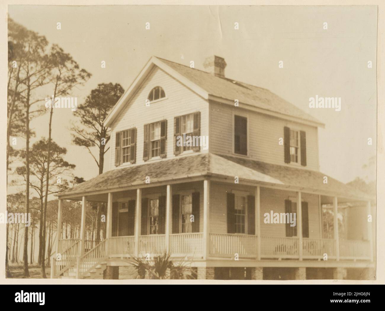Florida - Cape San Blas. Cape San Blas Light Station, Florida. Keeper's ...