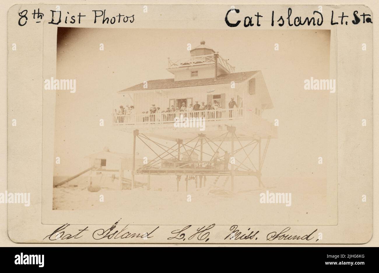 Mississippi - Cat Island. Cat Island Light Station, Mississippi ...
