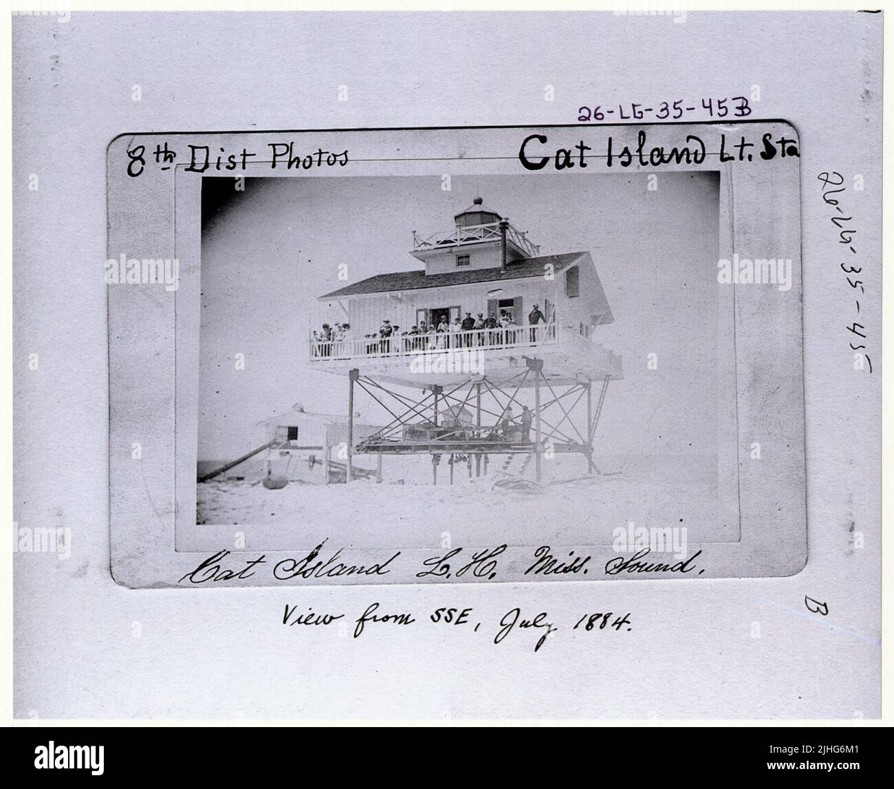 Mississippi - Cat Island. Cat Island Light Station, Mississippi ...