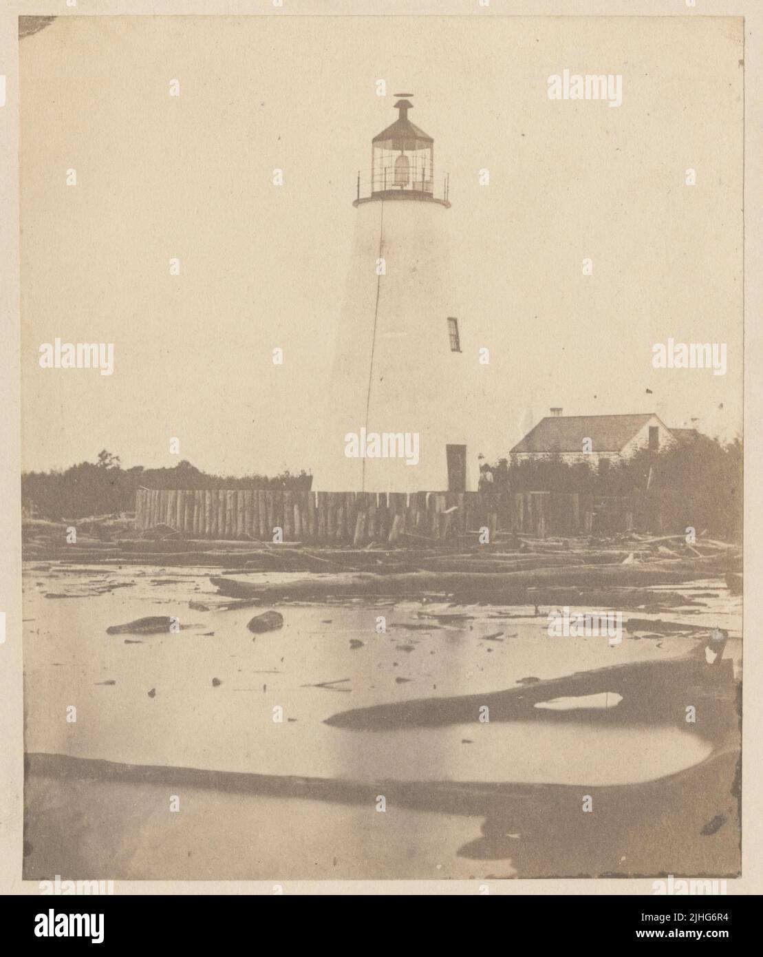 Alabama - Choctaw Point. Choctaw Point Light Station, Alabama Stock ...