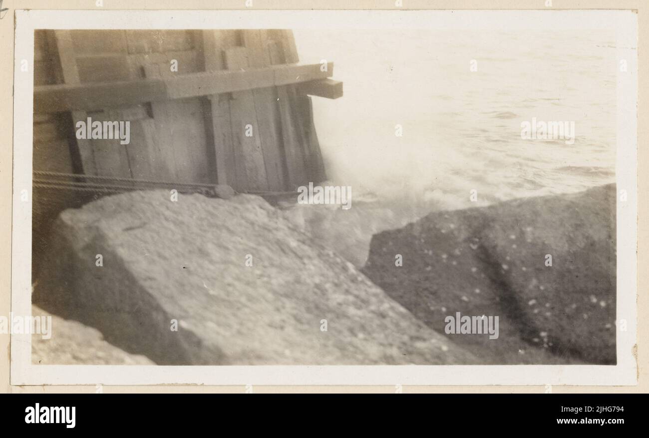 Texas - Galveston. Galveston Jetty Light Station, Texas. Southwest ...