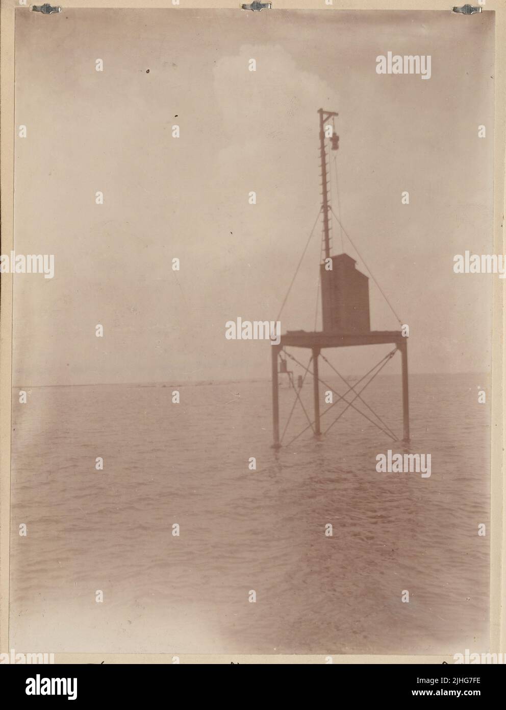 Alabama - Mobile Bay. Mobile Bay Ship Channel Beacons, Alabama Stock ...