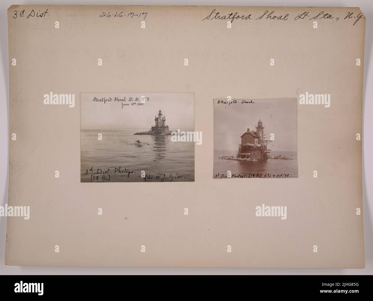 Stratford shoal lighthouse hi-res stock photography and images - Alamy