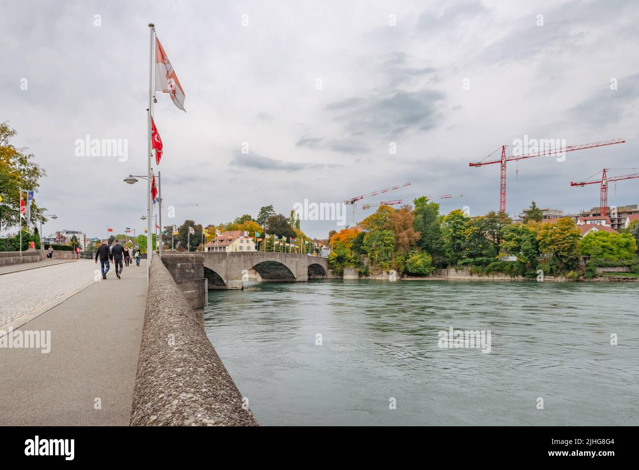 Switzerland germany flags hi-res stock photography and images - Alamy