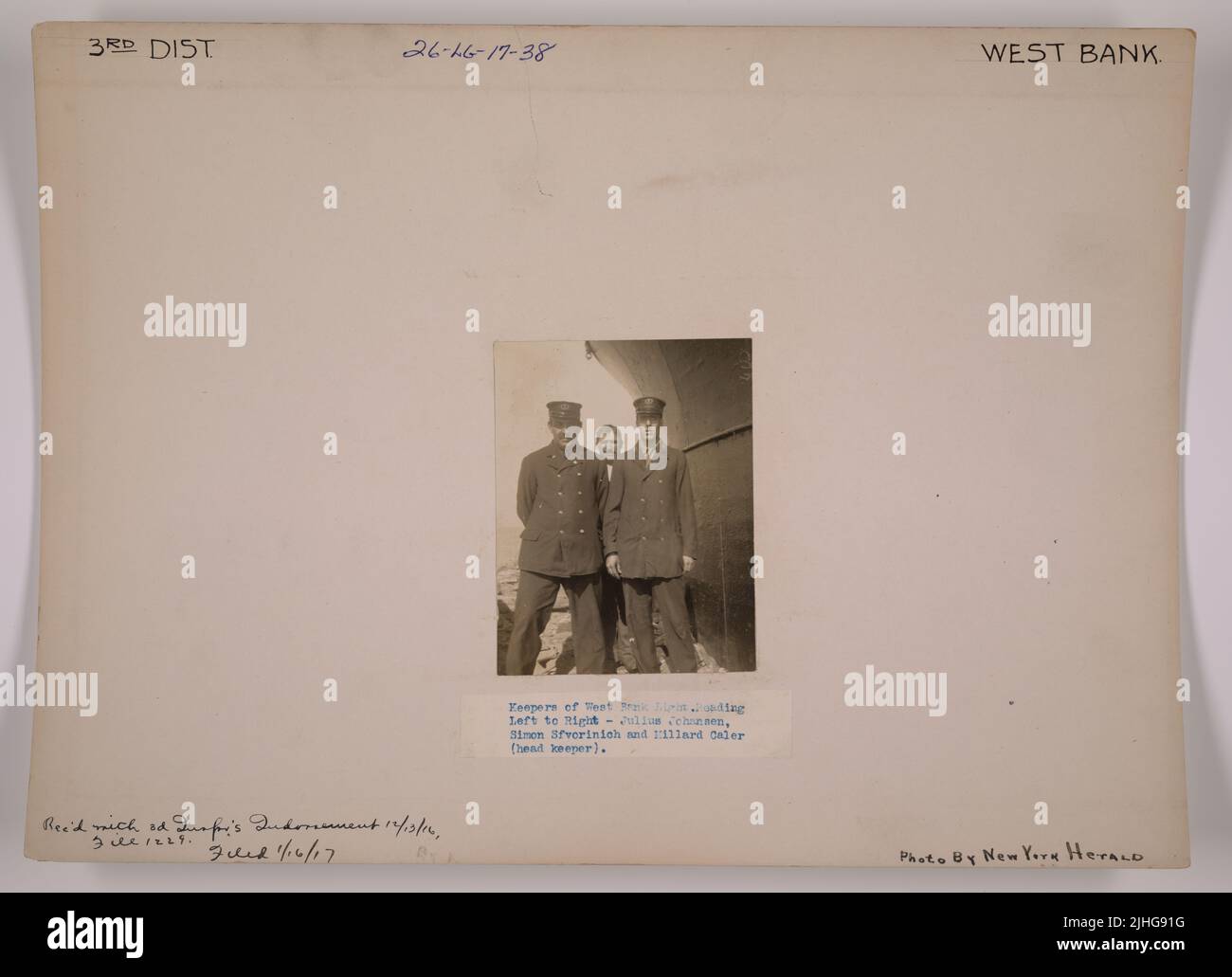 NY - West Bank. West Bank Light Station, New York. Keepers of West Bank ...