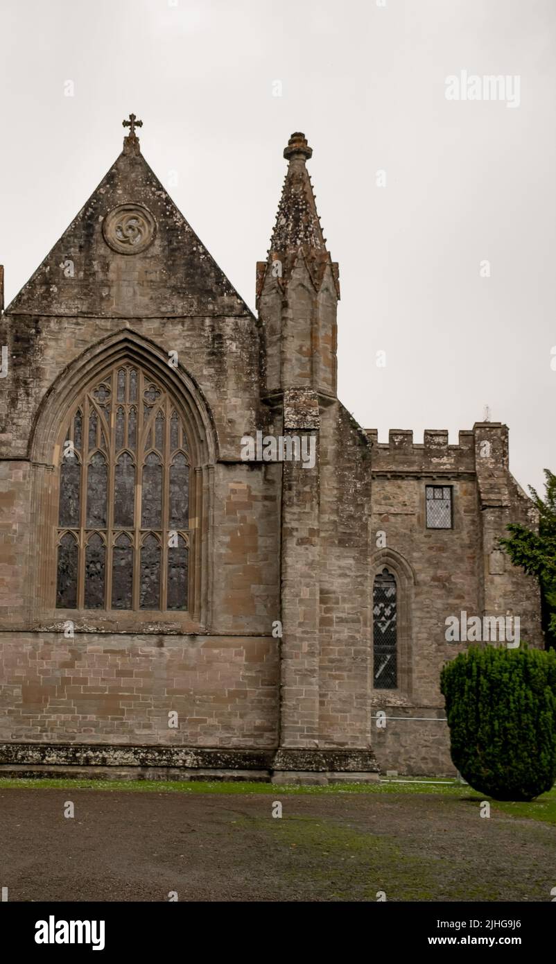 Front view of an old and historical cathedral Stock Photo - Alamy